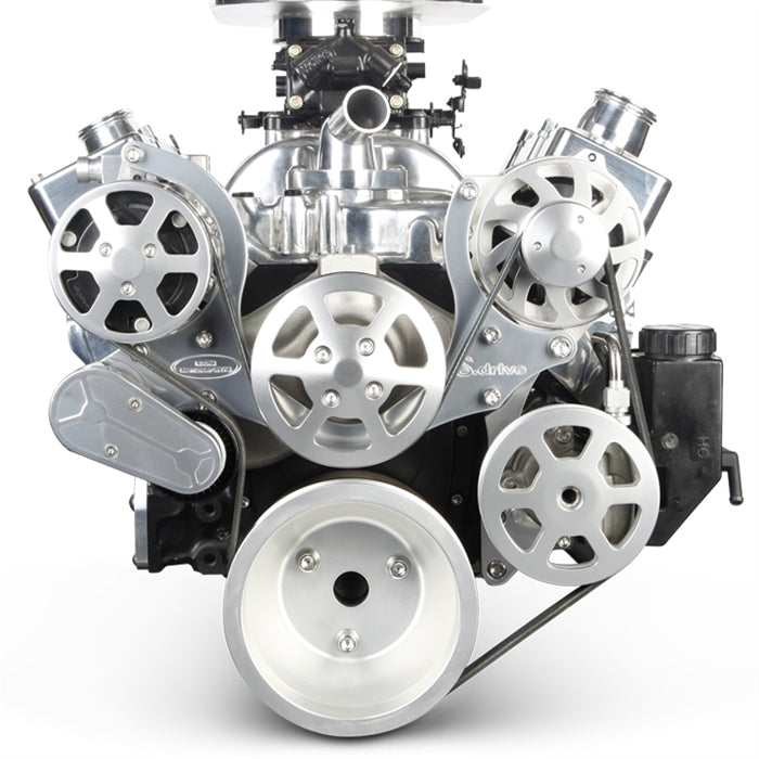 Big Block Chevy S-Drive 8 Rib Pulley Kit – Eddie Motorsports
