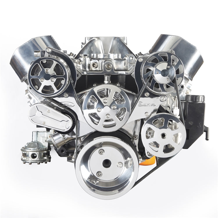 Big Block Chevy S-Drive 8 Rib Pulley Kit – Eddie Motorsports