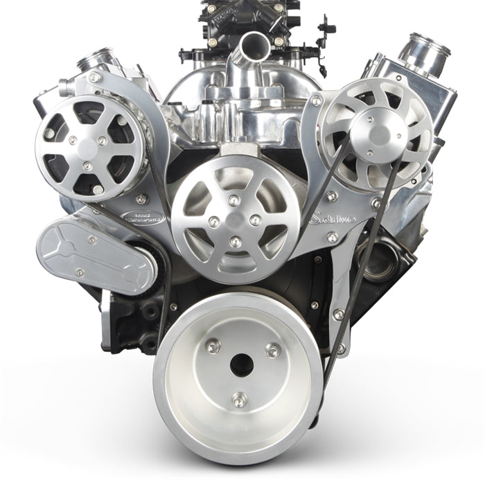 Big Block Chevy S-Drive 8 Rib Pulley Kit – Eddie Motorsports