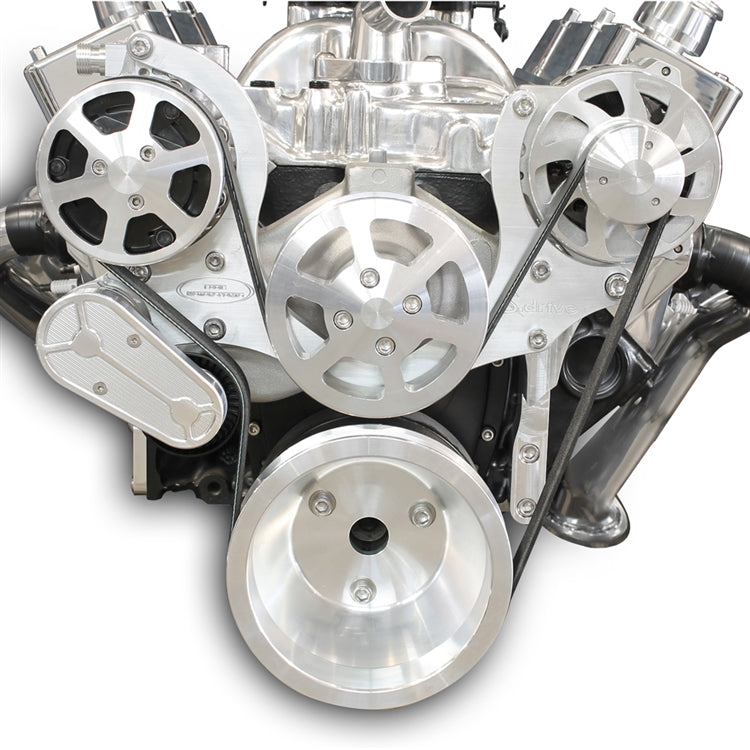 Big Block Chevy S-Drive 8 Rib Pulley Kit – Eddie Motorsports