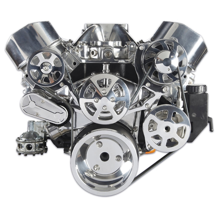 Big Block Chevy S-Drive 8 Rib Pulley Kit – Eddie Motorsports