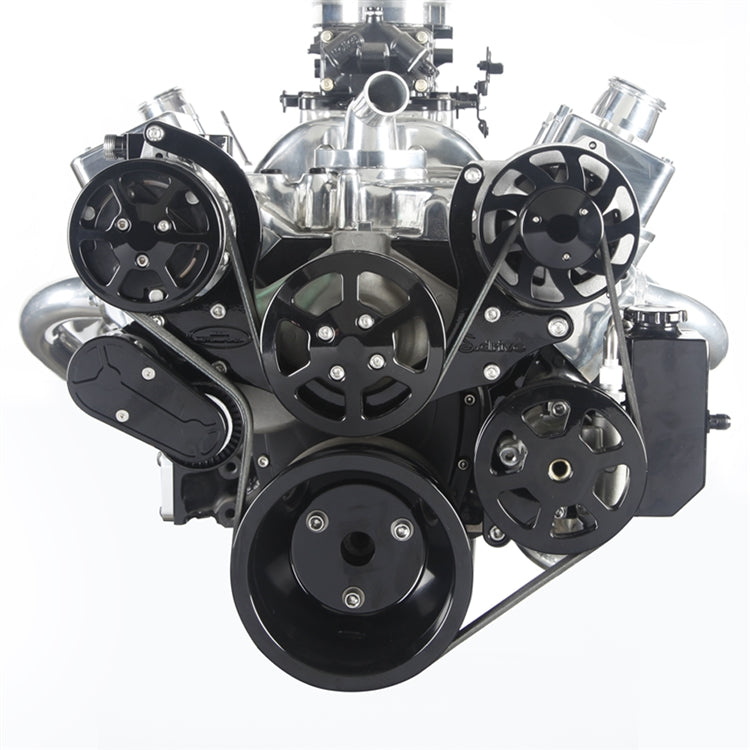 Small Block Chevy S-Drive 8 Rib Pulley Kit – Eddie Motorsports