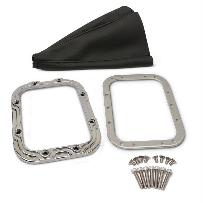 Shifter Bezel Kit Mount Plate & Boot - Contoured – Eddie Motorsports