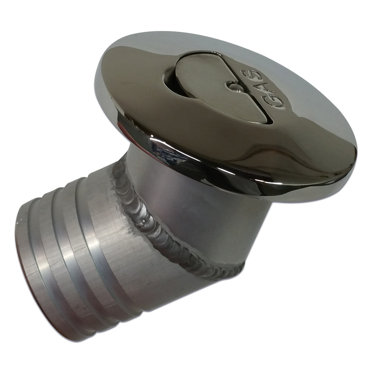 Gas Fill Flip Tab Stainless Steel Angled Base Vented 2" – Eddie Motorsports