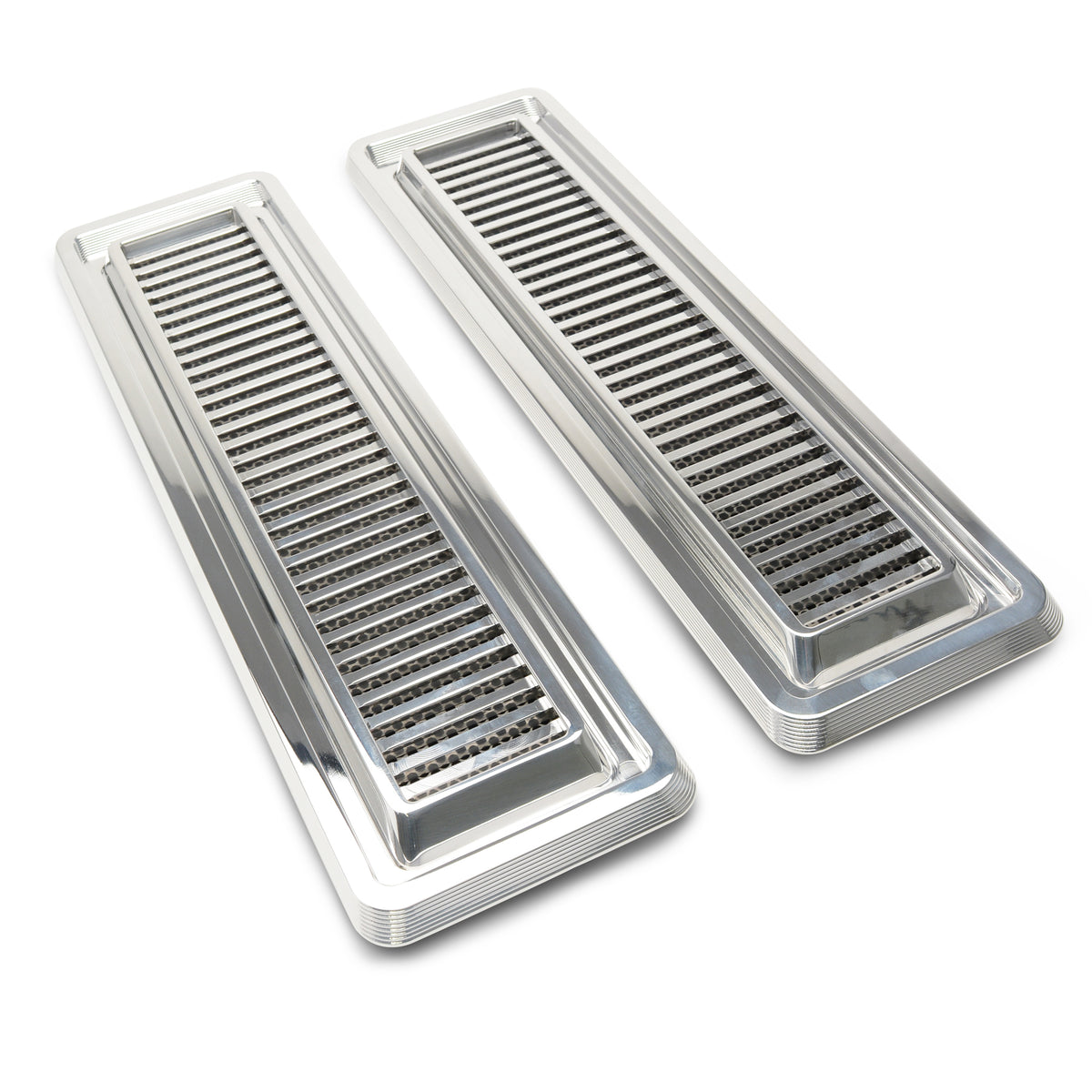 Hood Vents SS Billet Aluminum 1967-69 Camaro - Ladder – Eddie Motorsports